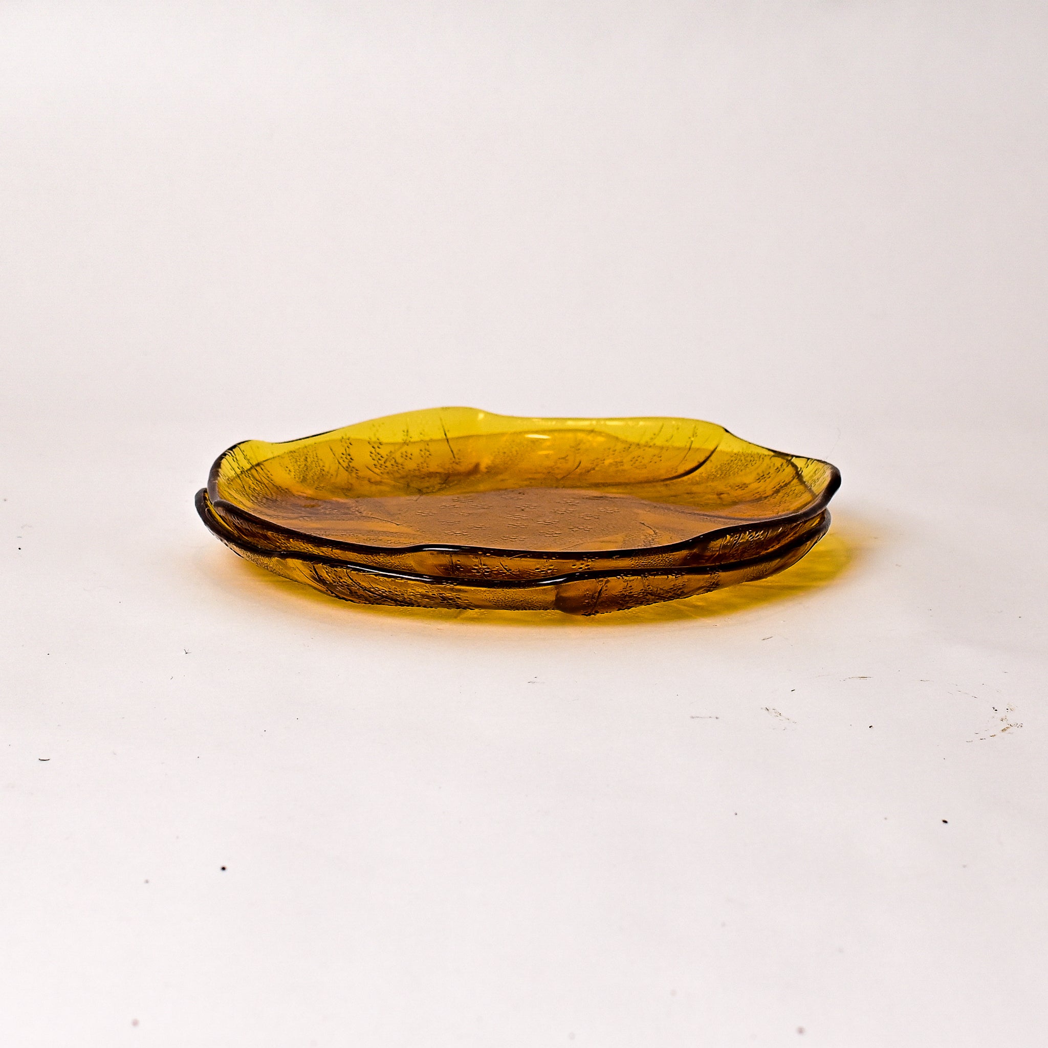 Amber Plates Set Of 2 Sap And Seedling Market
