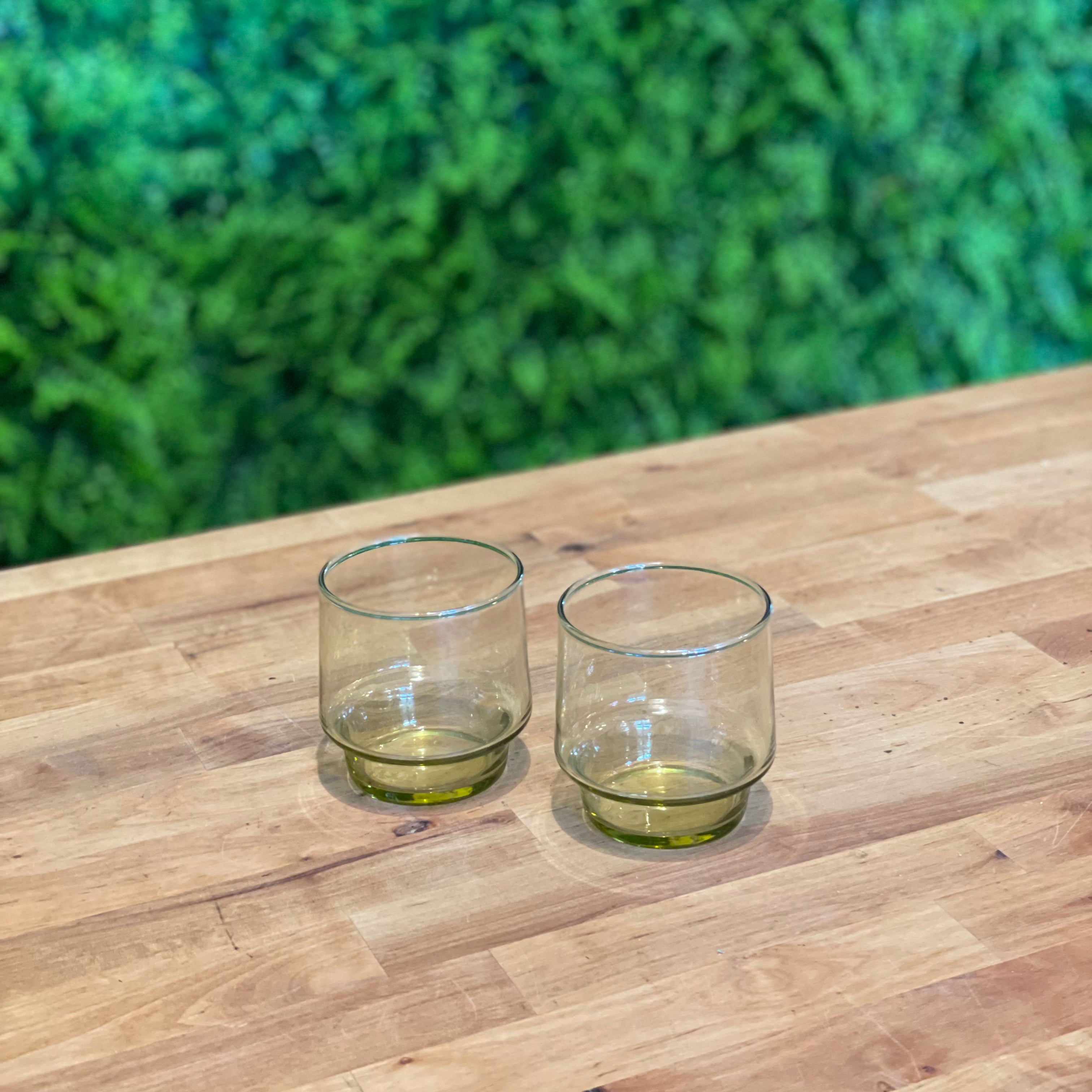 Amber Glasses Set Of 2 Sap And Seedling Market