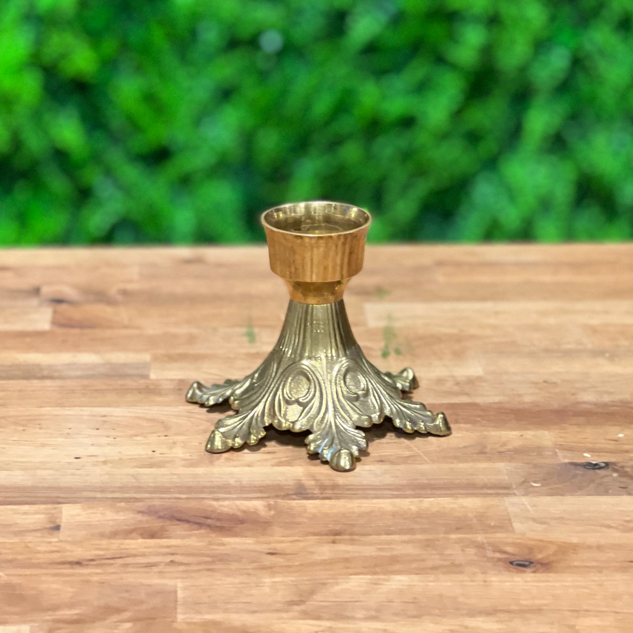 Brass Candle Stick – Sap & Seedling Market
